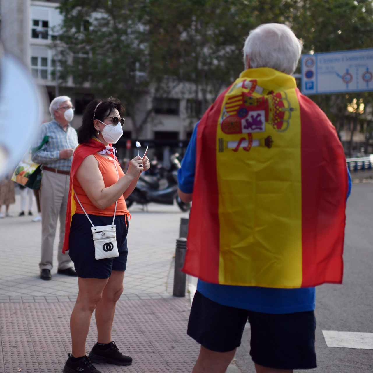 Pots and pans protests break out as Spanish rail against restrictions ...