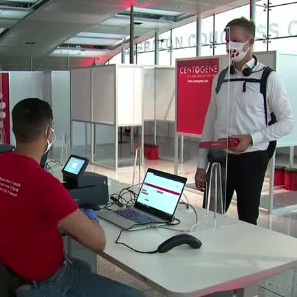 Frankfurt Airport launches COVID-19 walk-in test center for passengers ...