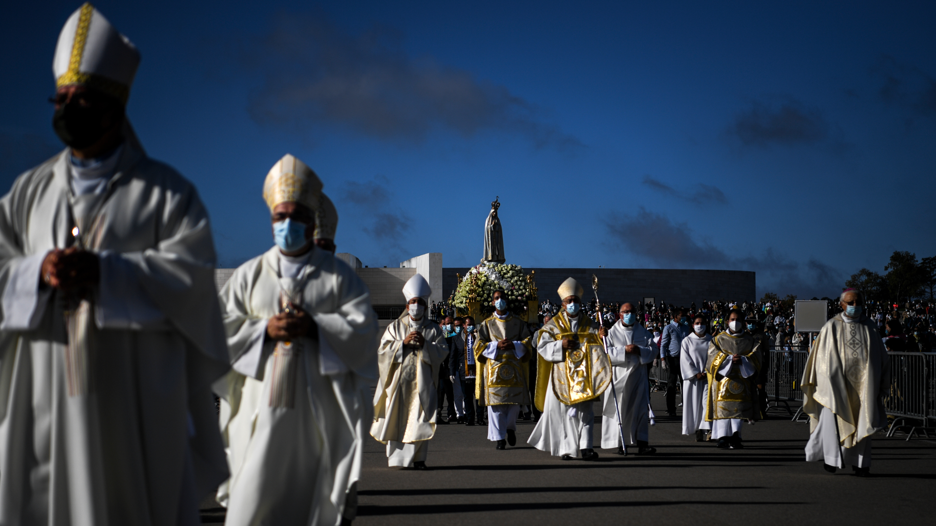 Praying for a miracle? Thousands join socially distanced pilgrimage - CGTN