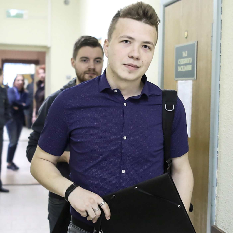 Detained Belarus journalist Roman Protasevich says 'no one beat me' - CGTN