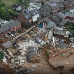 Help arrives as flood waters recede to reveal devastation in Europe - CGTN