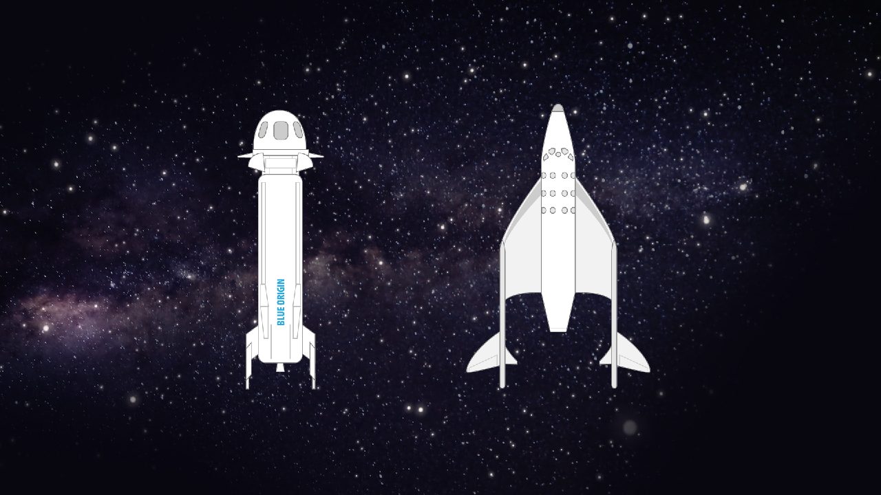 Billionaire space race: How do the Branson and Bezos rockets compare ...
