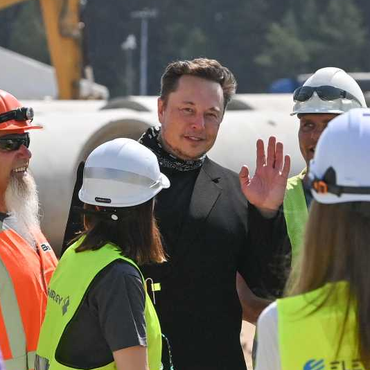 Musk seeks green light for Tesla factory opening during Berlin visit - CGTN