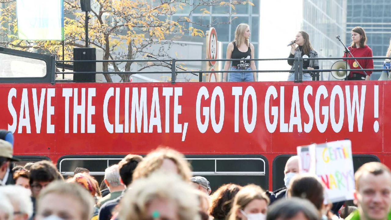 Climate protests around the world ahead of the COP26 summit - CGTN