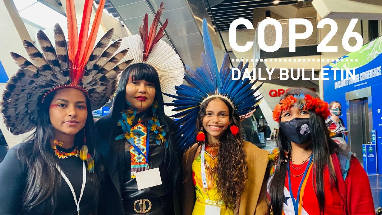 Hybrid cars, methane goals and indigenous voices: COP26 Bulletin - CGTN