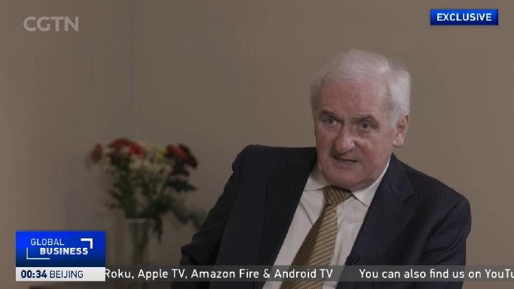 World must help Africa build own economy, says former Irish PM Ahern - CGTN