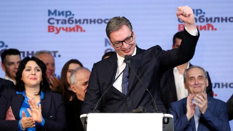 Vucic retains power in Serbia, but must balance Moscow and Brussels - CGTN