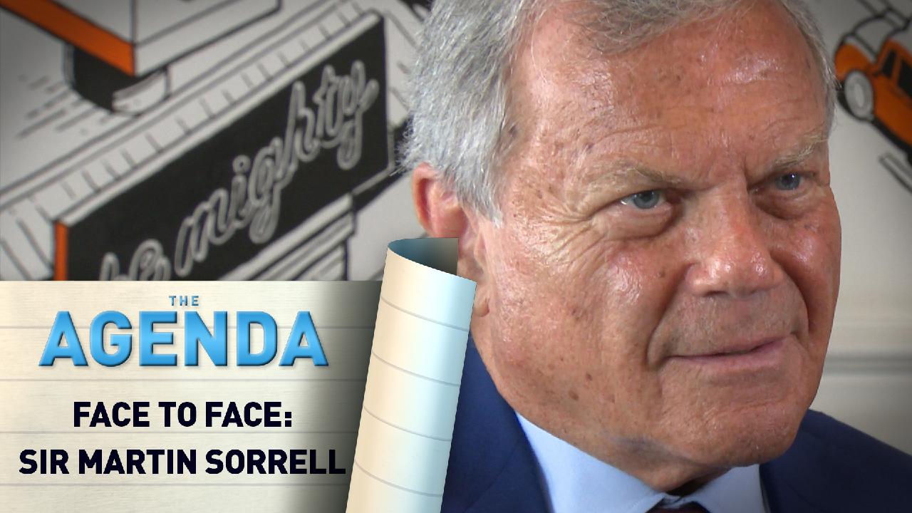 FACE TO FACE: SIR MARTIN SORRELL - The Agenda - CGTN