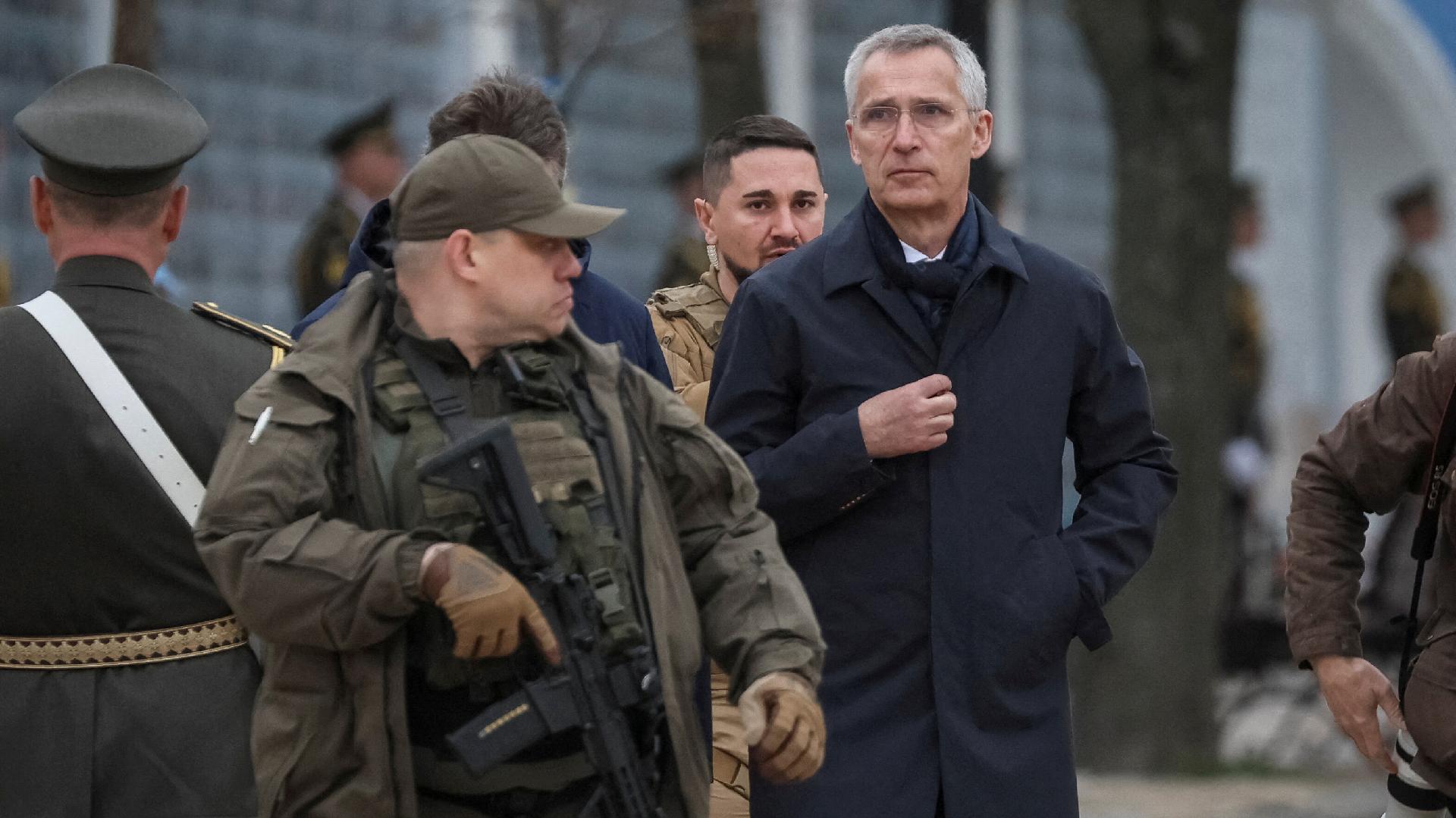 Ukraine conflict - day 421: Stoltenberg makes first Ukraine visit - CGTN