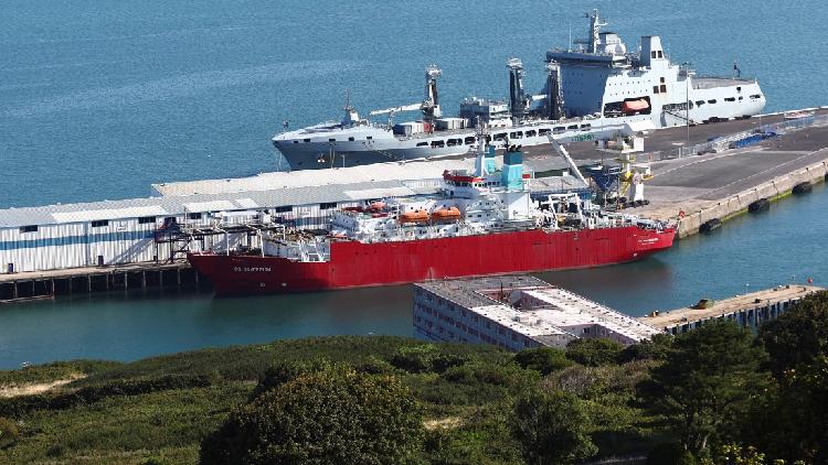 First asylum seekers to be housed on barge in England board the vessel ...