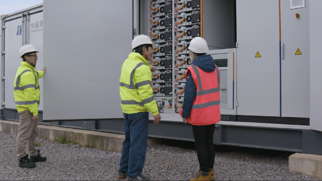 China-developed battery storage project helps balance UK power supply ...