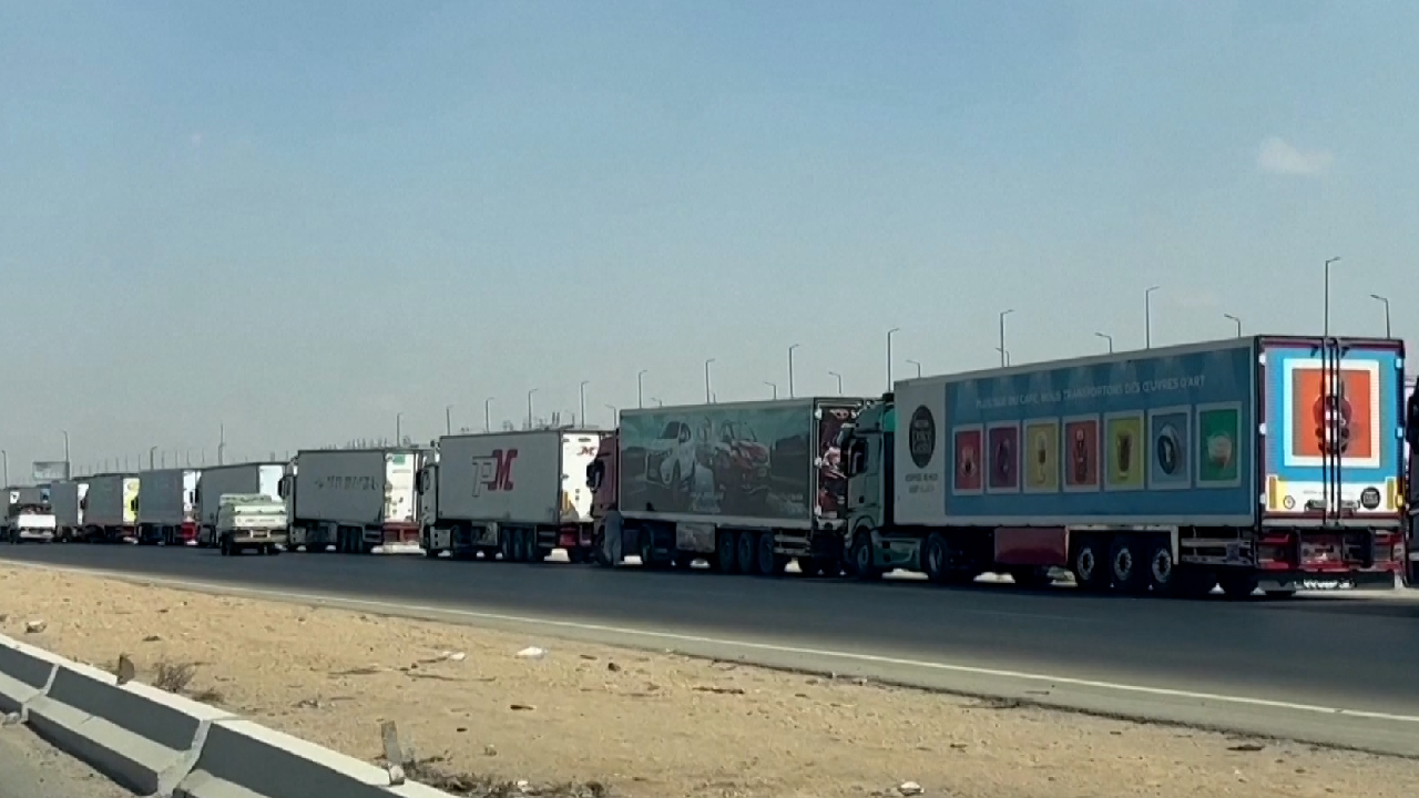 Gaza aid: What's in the trucks? - CGTN