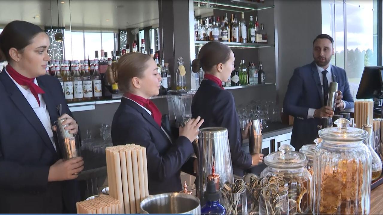 Chinese hospitality students enjoying their Swiss salad days - CGTN