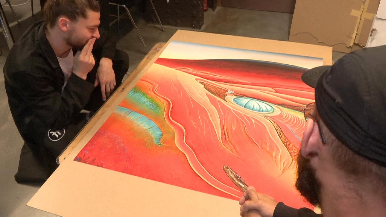 Think of a picture: Turning brainwaves into art with AI - CGTN