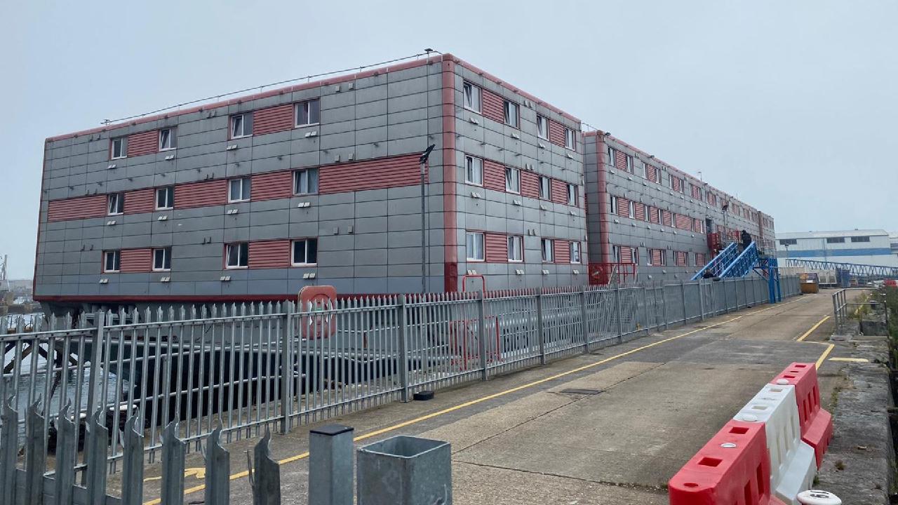 The human story behind the UK's controversial 'migrant barge' - CGTN