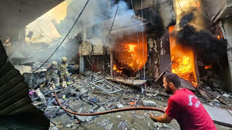 Israeli strikes pound Beirut and Gaza, killing dozens of civilians - CGTN