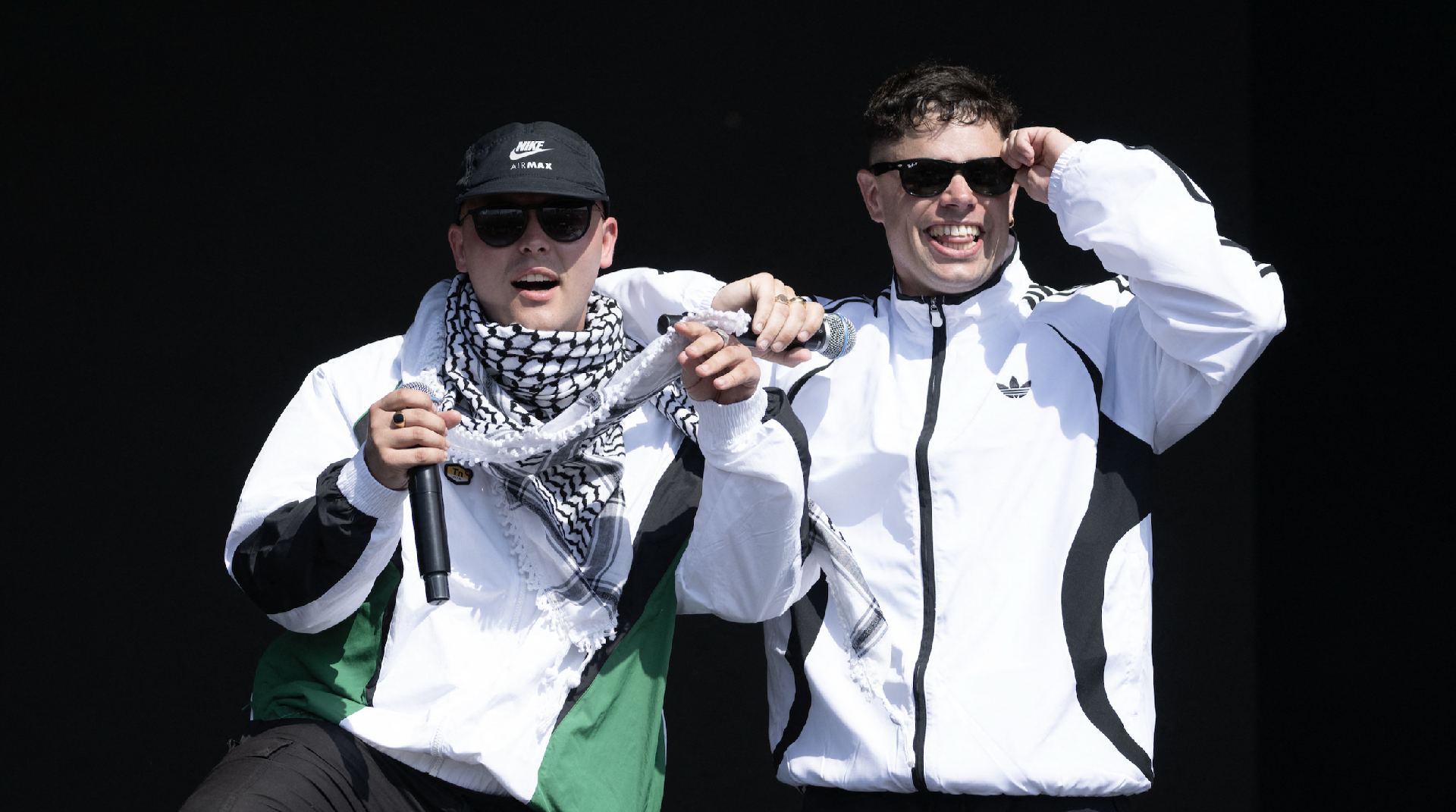 Irish rappers Kneecap & rap punk duo provide Glastonbury controversy - CGTN