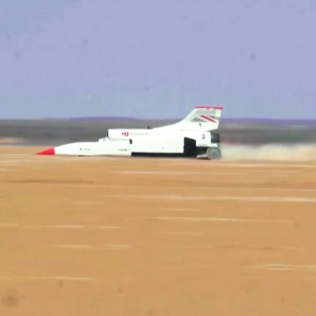 The British supersonic car aiming to smash the land speed record - CGTN
