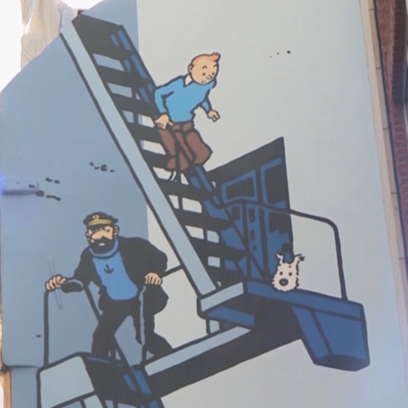 Tintin's enduring influence in Brussels, 90 years on - CGTN
