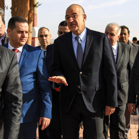 Greek FM meets Libya's east-based officials amid regional tensions - CGTN