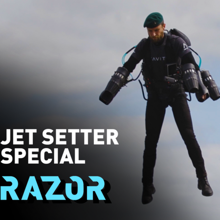 Jet setter - The rocket-powered future of individual flight: RAZOR - CGTN