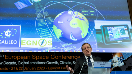 European Space Conference blasts off in Brussels - CGTN